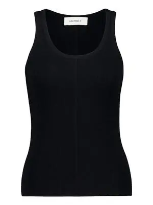 LISA YANG Meng Cotton Cashmere Top - Black