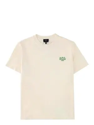 A.p.c. Logo-detail T-shirt - Neutrals