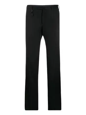 Incotex Straight Leg Trousers - Black