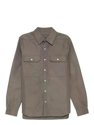 Rick Owens Pocket Shirt Jacket - Brown