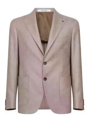 Tagliatore Two-button Peak Lapel Blazer - Neutrals