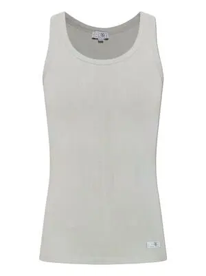 MAISON MARGIELA Ribbed Top - Neutrals