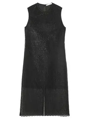 Cecilie Bahnsen Devin Windflower-embellished Midi Dress - Black