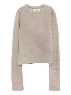 MFPEN Long-sleeved Gauze Top - Neutrals