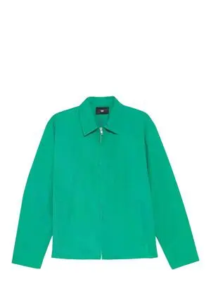 LII Zip-up Shirt Jacket - Green