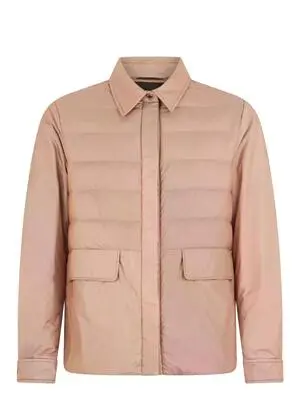 MOORER Quilted Puffer Jacket - Neutrals