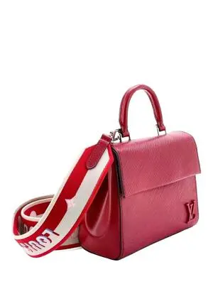 LOUIS VUITTON Cluny Mini Satchel Epi Leather Top Handle Bag - Pink