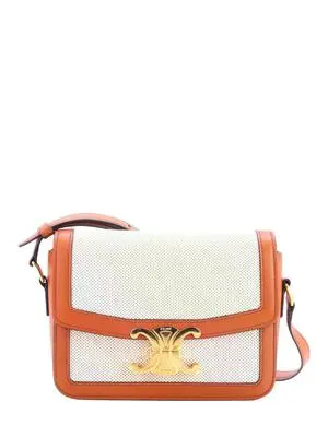 Celine Triomphe Teen Shoulder Bag - Brown