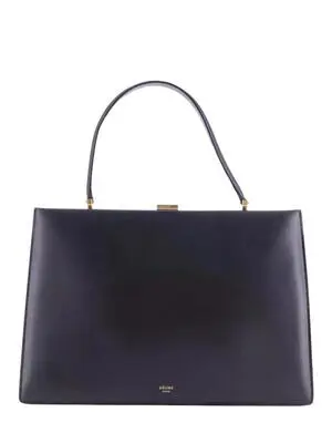 CELINE Clasp Top Handle Medium Satchel