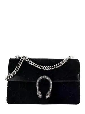 GUCCI Dionysus GG Velvet Small Shoulder Bag