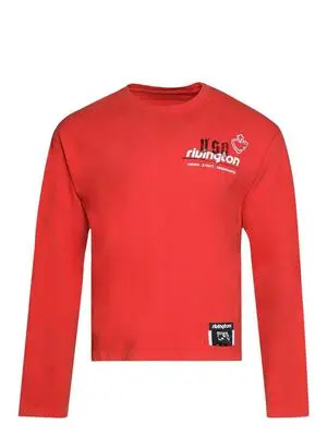 RIVINGTON ROI REBIS Membership Uso Long Sleeve Tee - Red