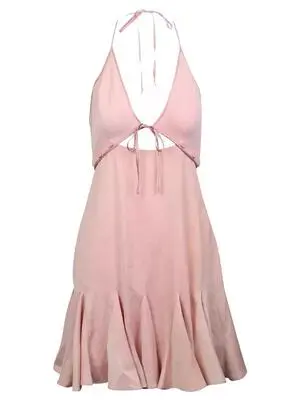 Opening Ceremony Halterneck Dress - Pink
