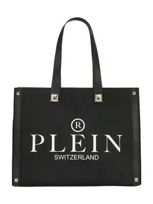 PHILIPP PLEIN Nylon Tote Bag Studs