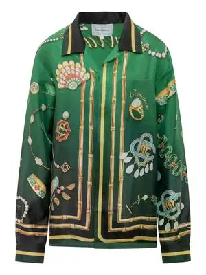 CASABLANCA La Boîte À Bijoux Silk Shirt