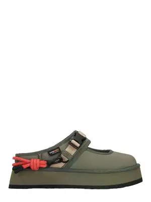 UGG Bea Mary Jane Wildwood Platform Slippers - Green