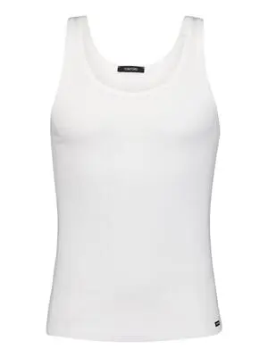 TOM FORD Cotton Tank Top - White