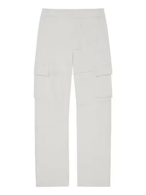 Givenchy Cotton Cargo Trousers - White