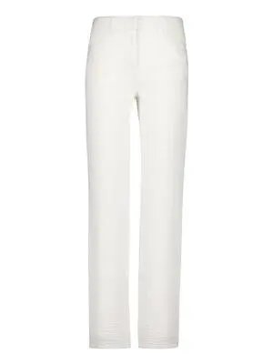 Givenchy Mid-waist Straight-leg Denim Trousers - White