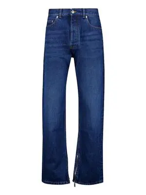 Off-White Arr Tab Zip Det Skate Jeans - White