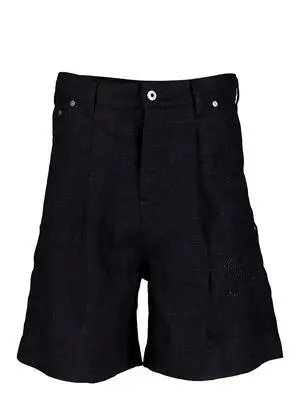 OFF-WHITE 90s Logo Linen Shorts