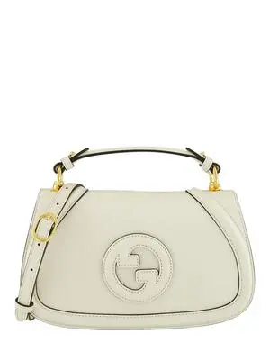 Gucci Leather Blondie Medium Bag White