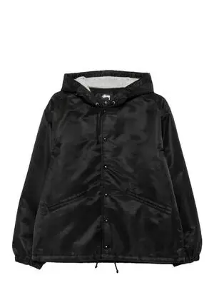 StÜssy Hooded Jacket - Black