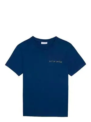 Maison Labiche Organic-cotton T-shirt - Blue