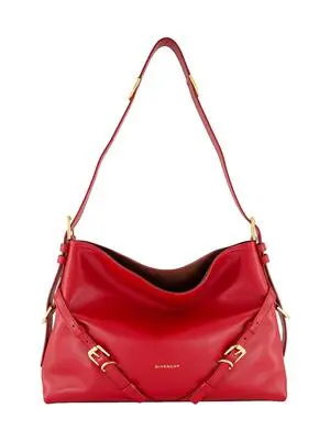 Givenchy Voyou Leather Bag Red