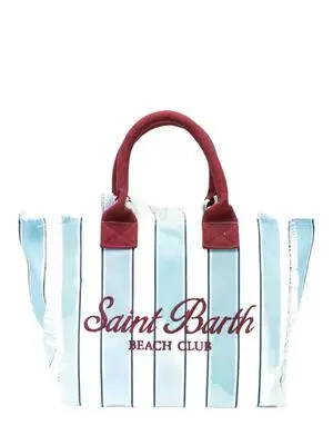 MC2 SAINT BARTH Striped Tote Bag - Blue