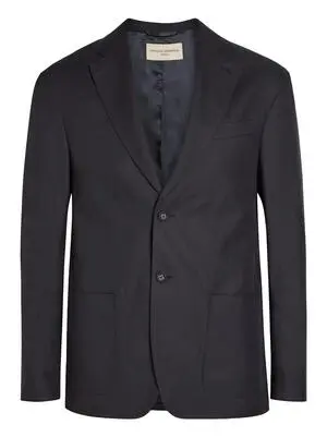 Officine Générale Michel Single-breasted Blazer - Navy