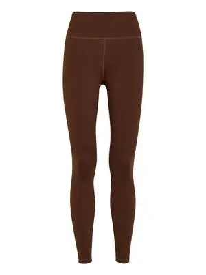 NOW YOU LIVE Willoughby Stretch-jersey Leggings - Brown