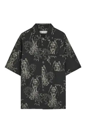 Our Legacy Every Printed Cotton-blend Shirt Multicoloured 1