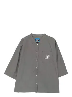 AGNES B. Logo Shirt - Grey