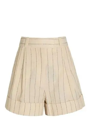 RAG & BONE Pinstriped Woven Shorts