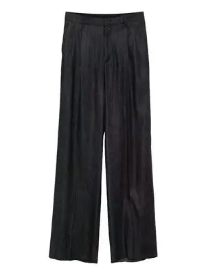Tagliatore Pleated Trousers - Blue