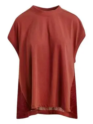 Essentiel Antwerp Cap-sleeve T-shirt - Red