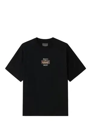 MUSIUM DIV. Printed T-shirt - Black