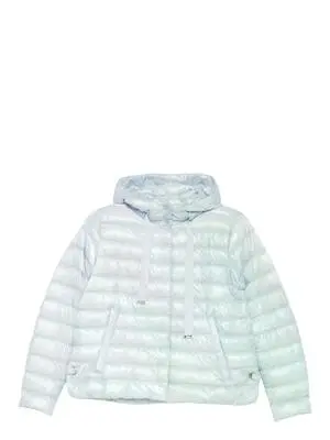 Herno Quilted Hooded Jacket - Blue