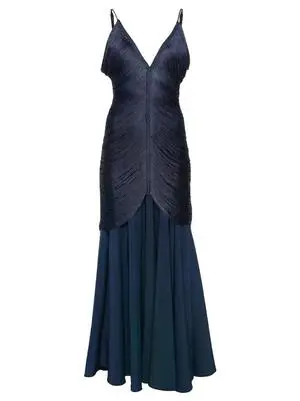 BLESS Nostalgia Maxi Dress - Blue