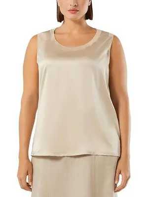 Marina Rinaldi Mrsdonnola Sleeveless Top - Sand