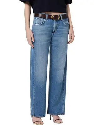 Citizens Of Humanity Track High-rise Wide-leg Jeans - Solstice