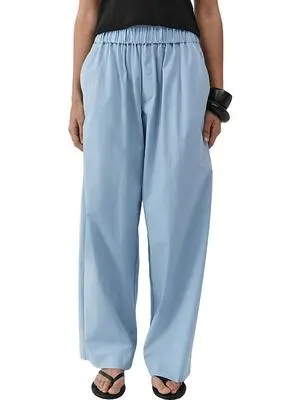 ST. AGNI Everyday Relaxed Pants Sky