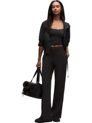 Lululemon Groove High-rise Wide-leg Pant - Black