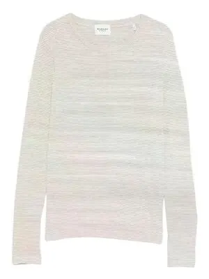 MARANT ETOILE Kaaron Striped T-shirt - Neutrals