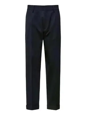 Dsquared2 Cuffed Trousers - Blue