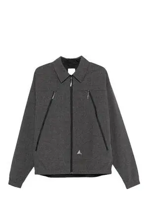 ROA Lamon Reinforced Technical Zip Up Shirt - Black