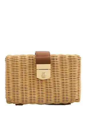 VERONICA BEARD Lock Box Trap Clutch