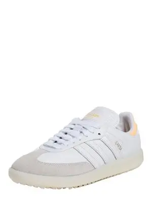 Adidas Samba Spikeless Golf Shoes White/ice Tangerine/off White