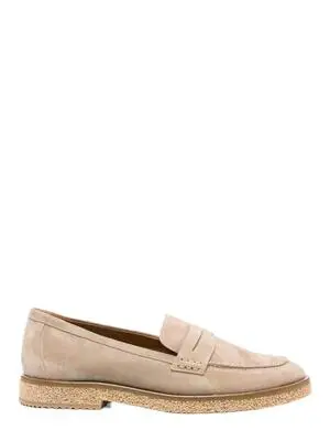 GUGLIELMO ROTTA Penny-strap Loafers - Neutrals