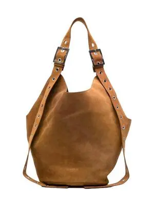 DONDUP Suede Shoulder Bag - Brown